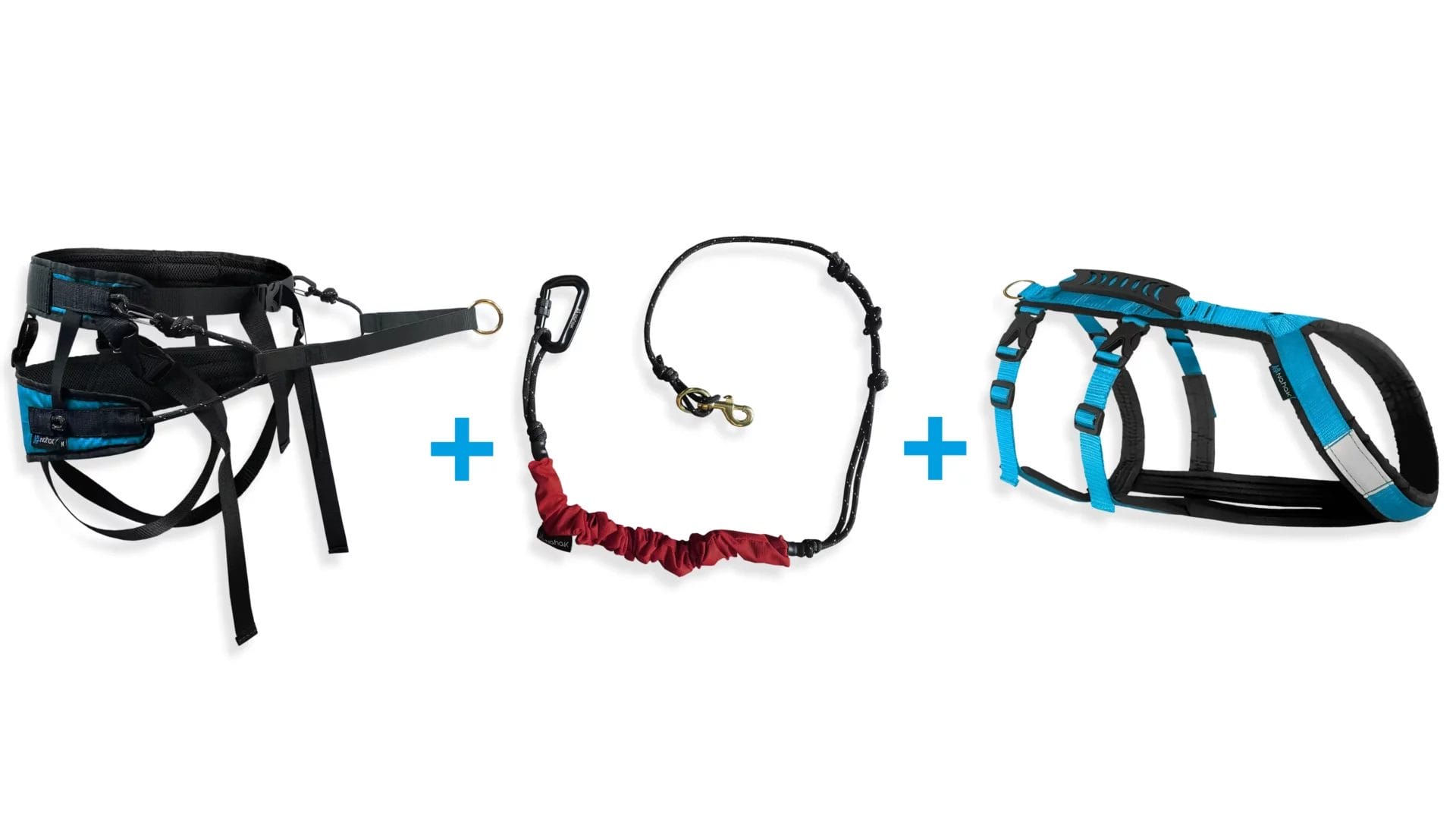 Canicross set - 1 dog - Hybrid harness | Hybrid harness | Nahak